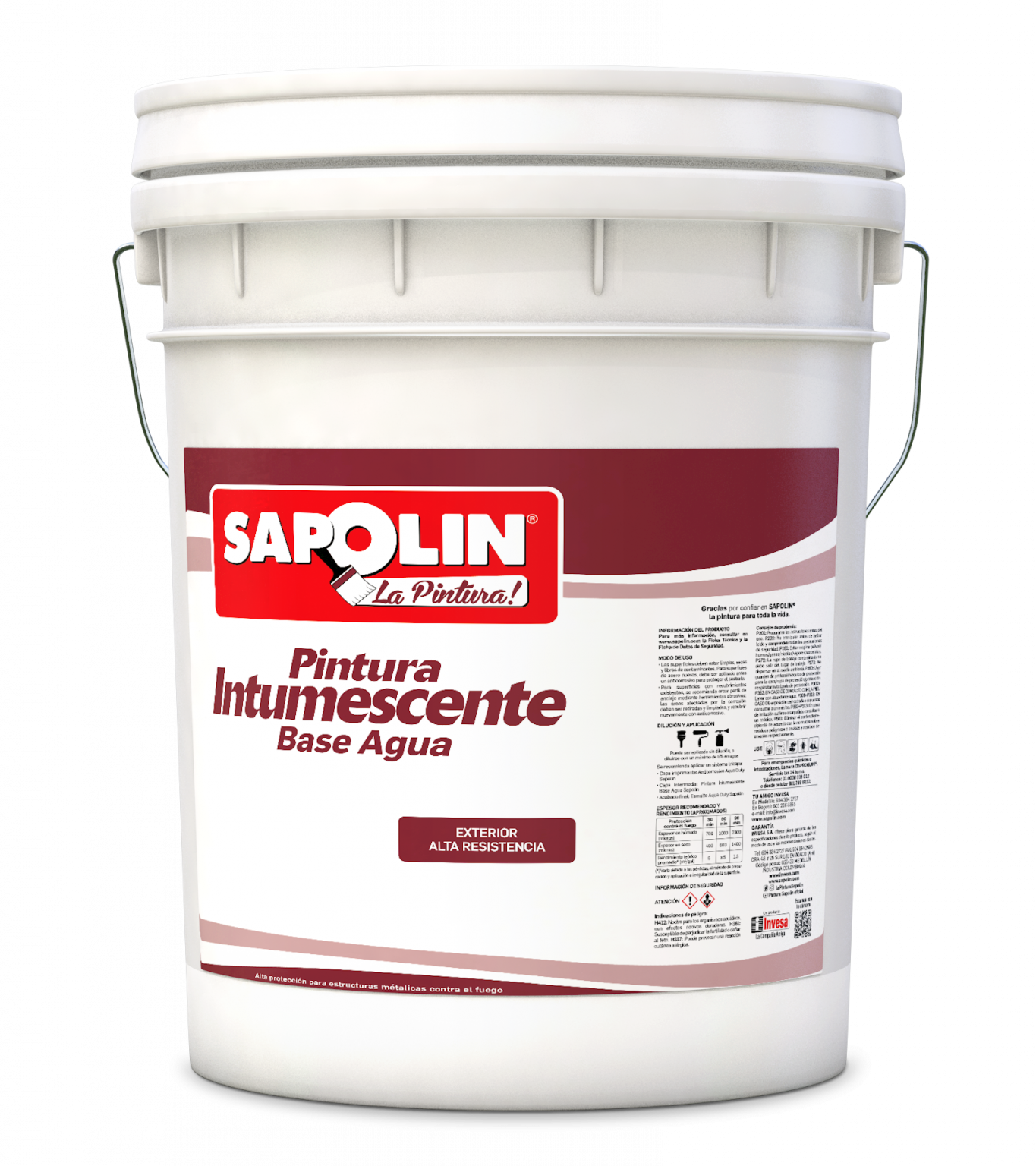 Conoce nuestra nueva pintura Intumescente base agua - Invesa - La ...